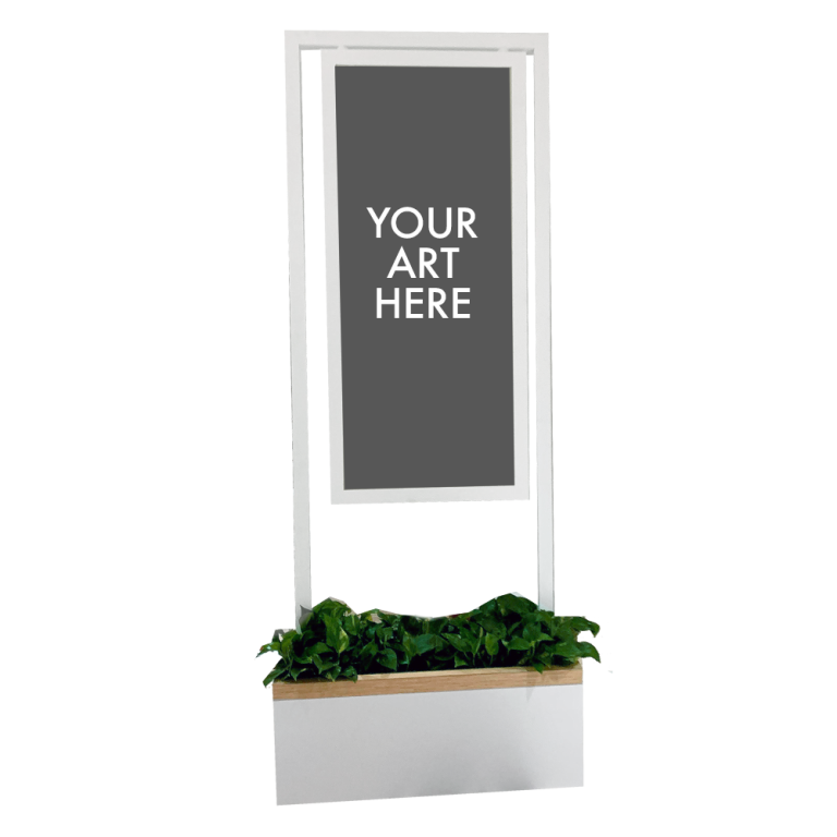 Sign Stands - FWR Rental Haus