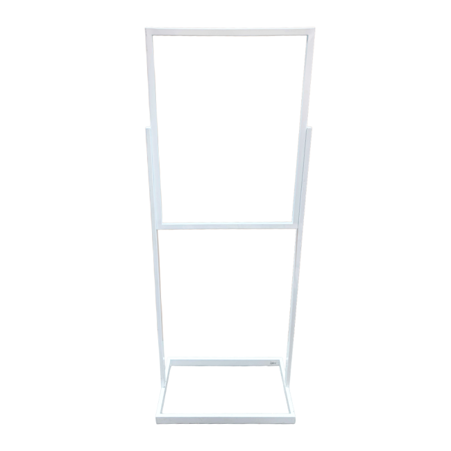 Display Stand - White - FWR Rental Haus