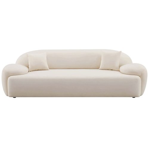 Stella Cream Sofa: Stylish & Cozy Seating